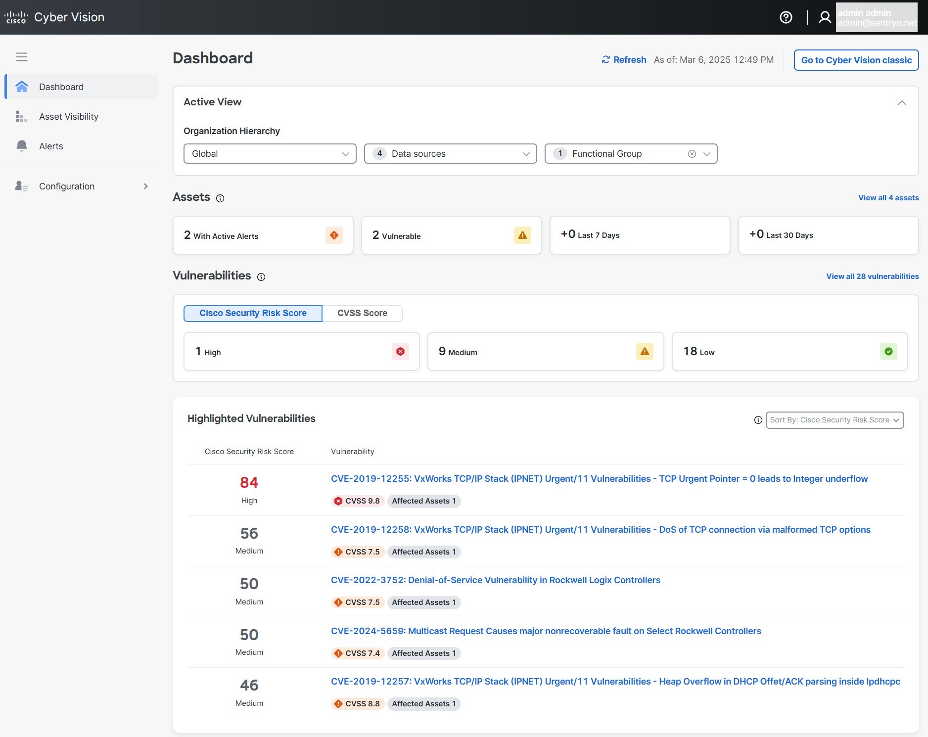 Cisco Cyber Vision Administration Guide, Release 5.2.x - Cisco Cyber ...