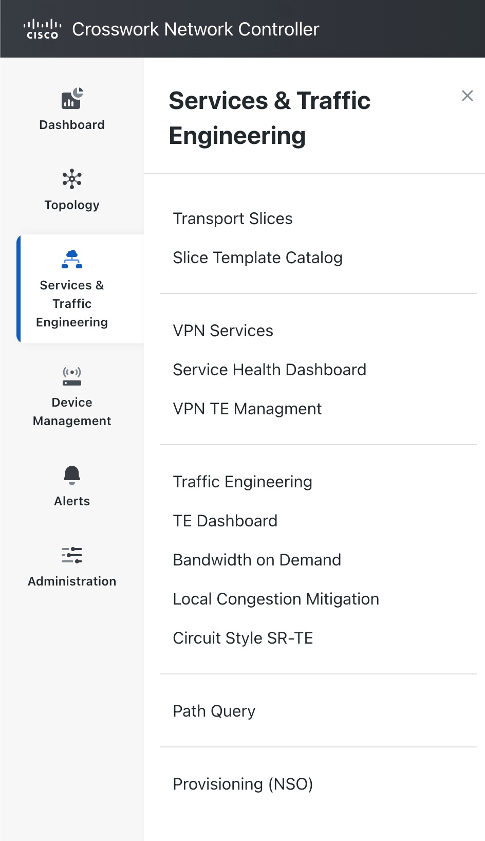 Cisco Crosswork Network Controller 7.1 Solution Workflow Guide - UI ...