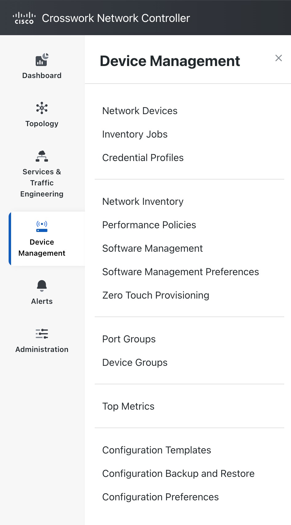 Cisco Crosswork Network Controller 7.1 Solution Workflow Guide - UI ...