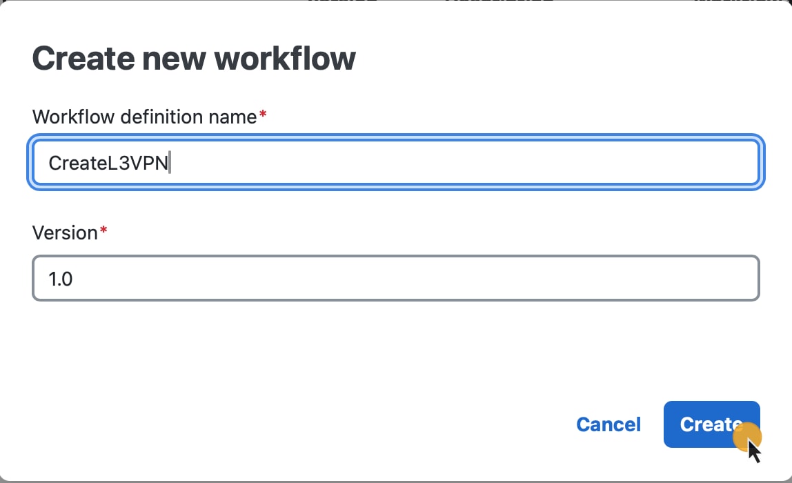 Cisco Crosswork Workflow Manager 2.0 Get Started Guide - Example Workflows [Cisco Crosswork ...