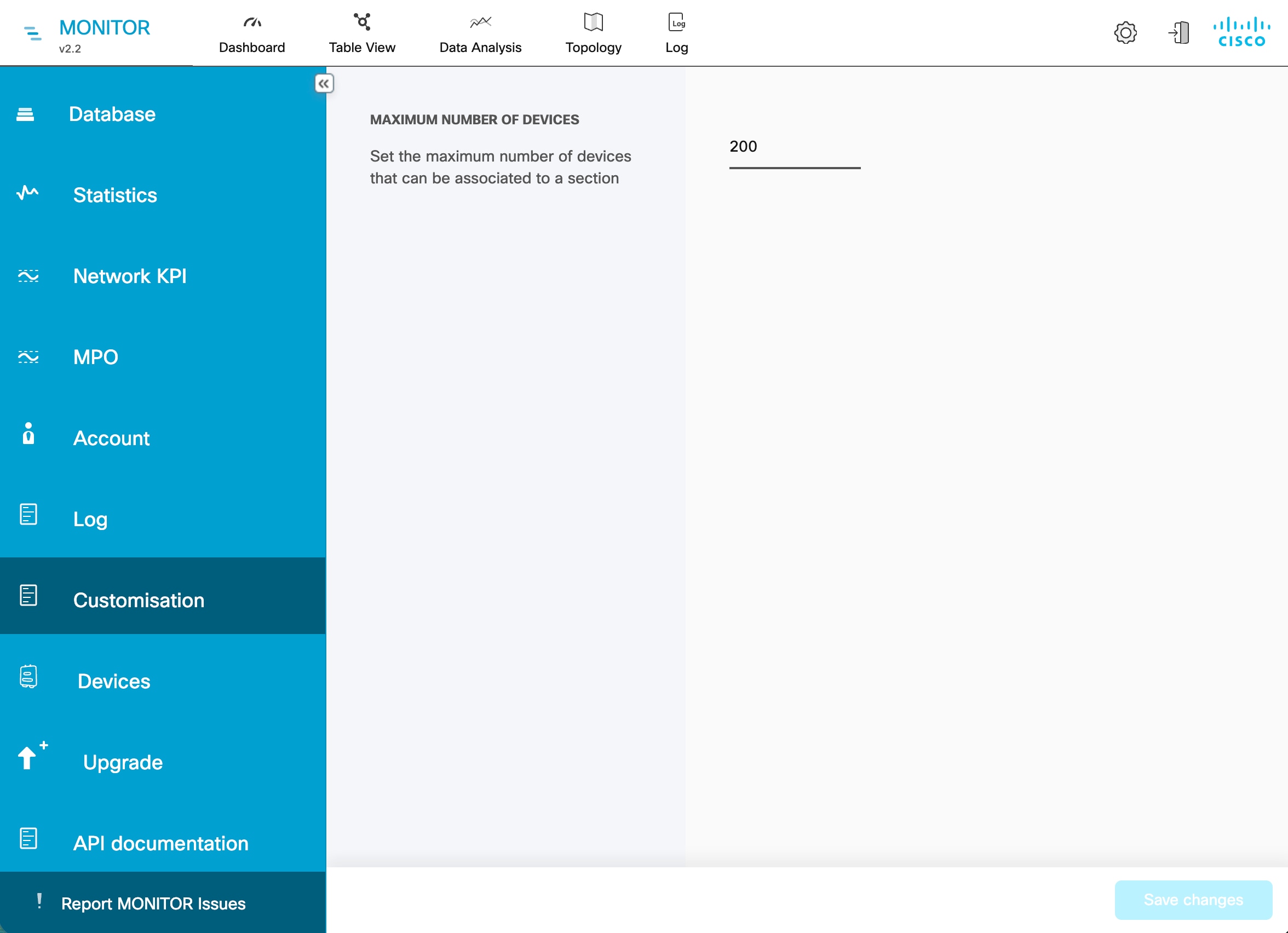 IW Monitor User Guide, Release 2.2.0 - Managing Sections [Cisco ...