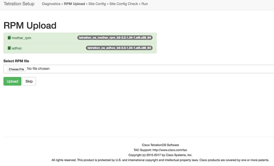 Cisco Tetration 分析クラスタ ハードウェア導入ガイド - ユーザ インターフェイスの設定 [Cisco Secure ...