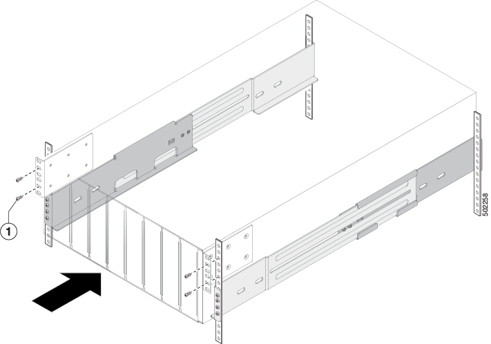 Cisco Nexus 3400-S Hardware Installation Guide - Installing the Chassis ...