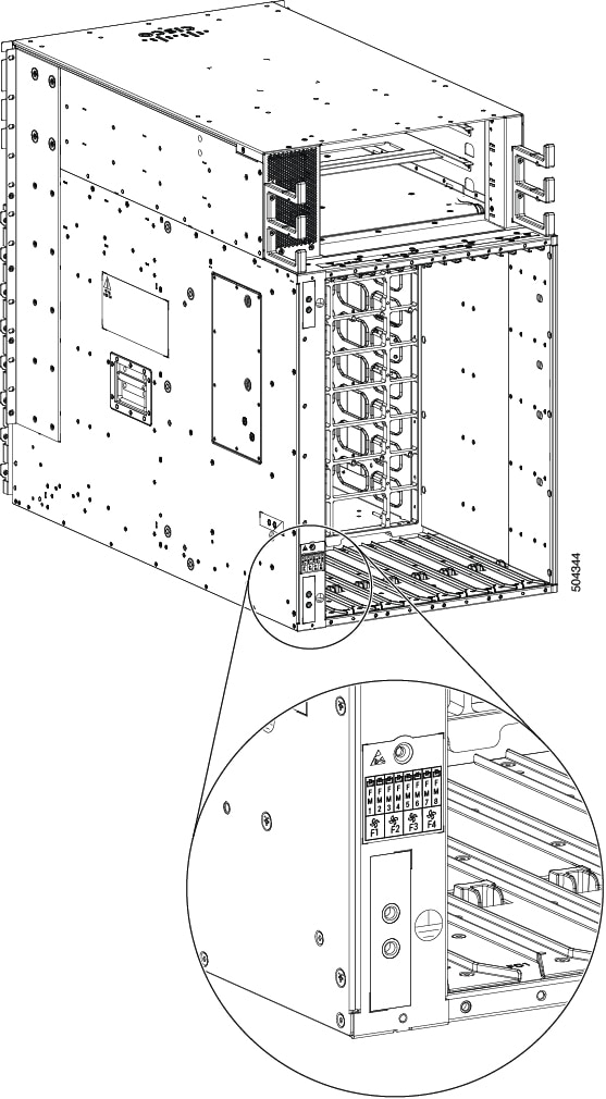 Cisco Nexus 9808 NX-OS Mode Switch Hardware Installation Guide - Unpack and Install the Chassis ...