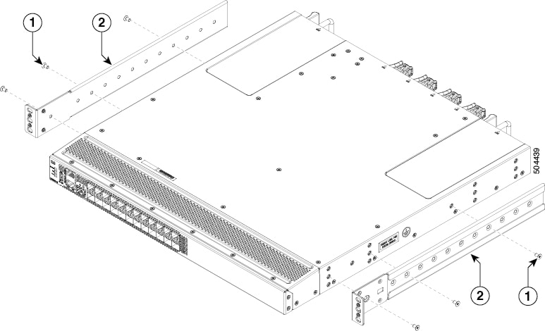 Cisco MDS 9124V-K9 Switch Hardware Installation Guide - Installing the ...