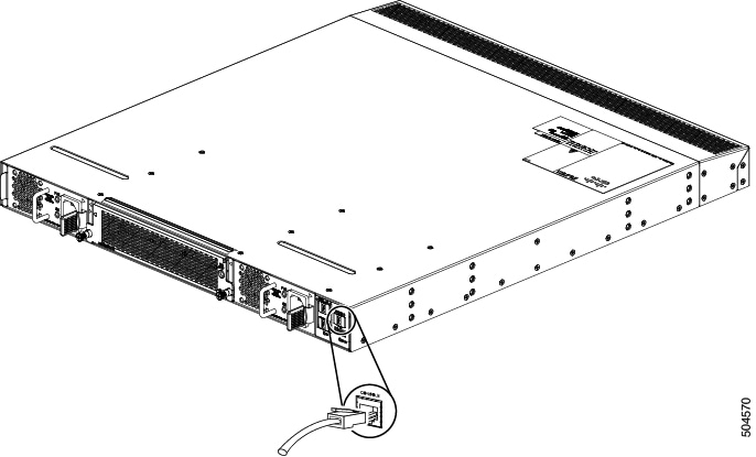 Cisco Nexus 3550-T Hardware Installation Guide - Connecting the Switch ...