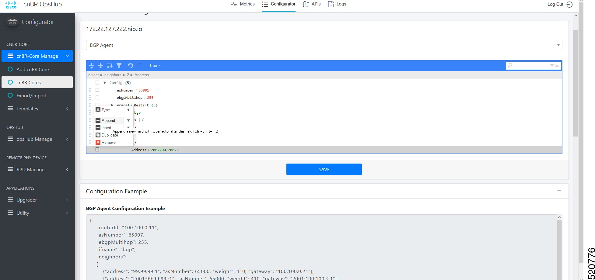 Cisco Cloud Native Broadband Router User's Guide, Release 20.3 - Cisco ...