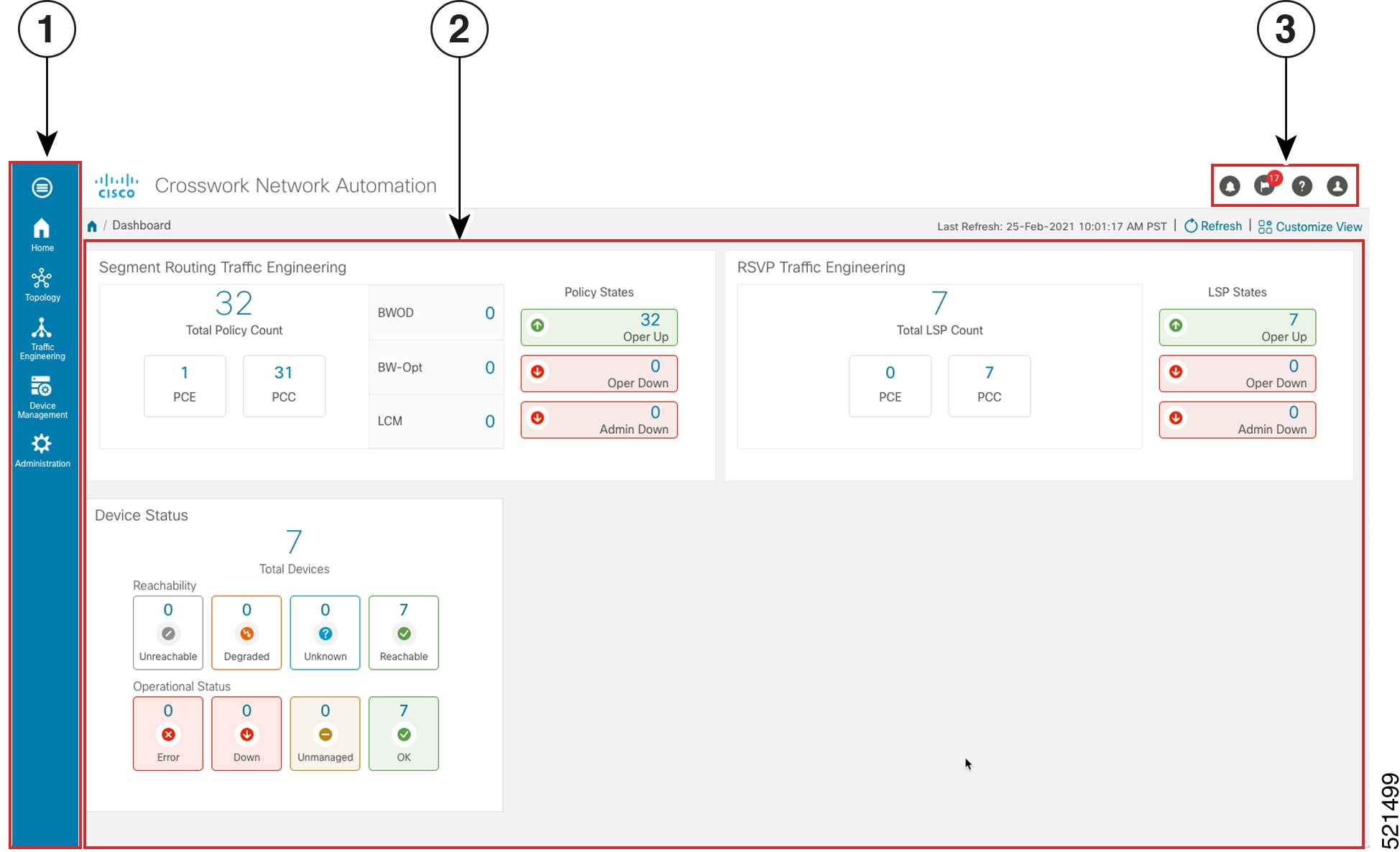Cisco Crosswork Optimization Engine 2.0 User Guide - Set Up and Monitor Your Network View [Cisco ...