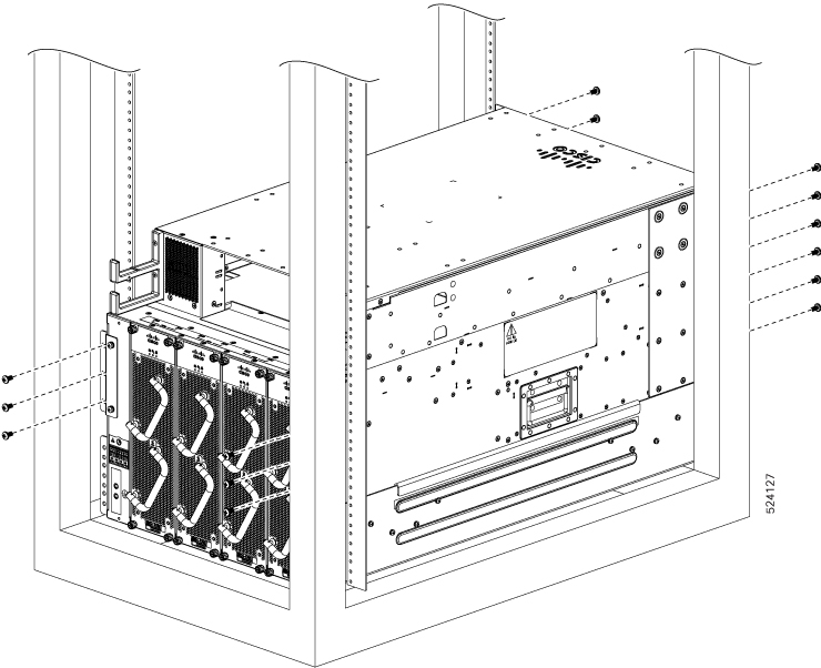Hardware Installation Guide for Cisco 8800 Series Routers - Unpack and Install the Chassis ...