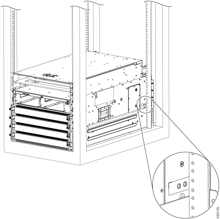 Hardware Installation Guide for Cisco 8800 Series Routers - Unpack and Install the Chassis ...