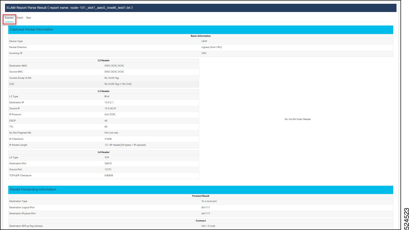 ELAM Assistant User Guide - Running the ELAM Assistant [Cisco ...
