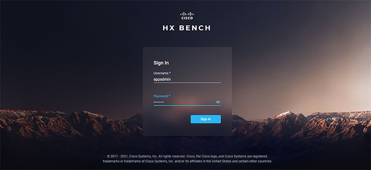 Cisco HX Bench Guide for Kubernetes Environments - Configure HX Bench ...