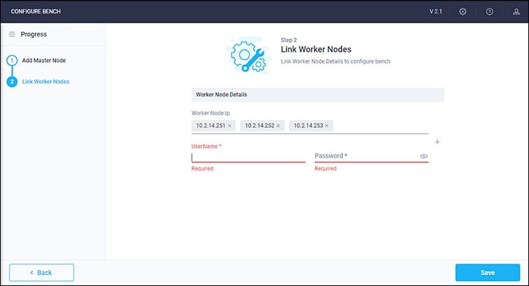 Cisco HX Bench Guide for Kubernetes Environments - Configure HX Bench ...