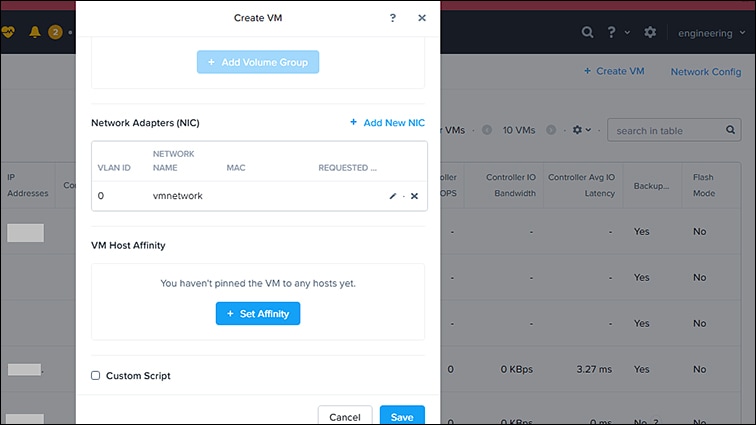 Cisco HyperFlex Workload Profiler for Nutanix AHV - Setting Up the ...