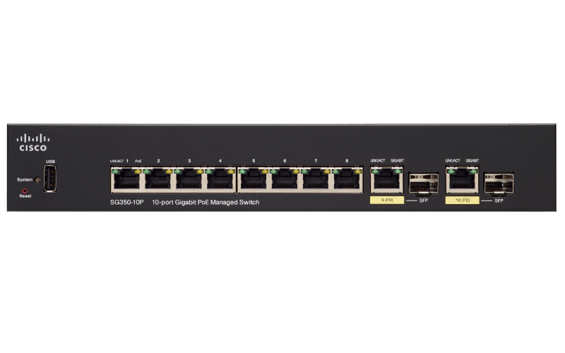 Cisco Small Business Technology - SG350-10P Switch - Cisco SMB
