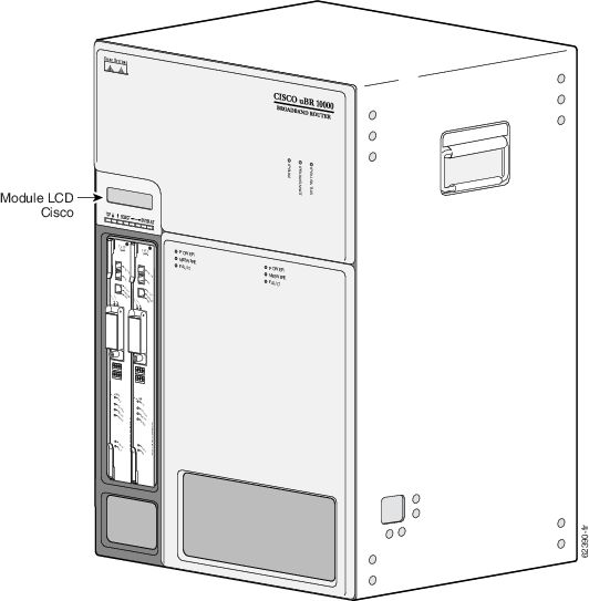 Module LCD Cisco pour le routeur à large bande universel uBR10012 de ...