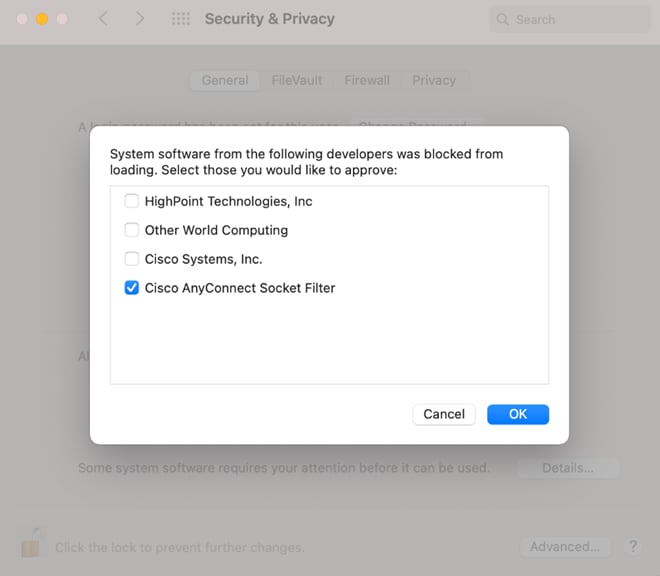 macOS 11 Bug Sur に関する AnyConnect のアドバイザリ - Cisco