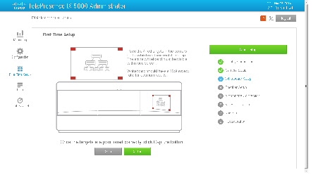 IX5000 および IX5200 の初回設定 - Cisco