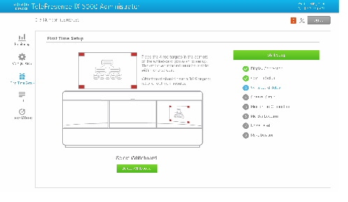Cisco TelePresence IX5000 および IX5200 初回設定 - Cisco