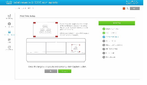 Cisco TelePresence IX5000 および IX5200 初回設定 - Cisco