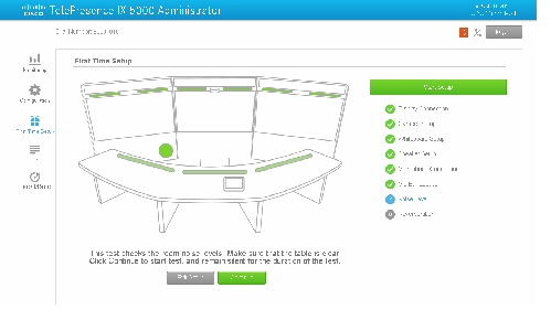 Cisco TelePresence IX5000 および IX5200 初回設定 - Cisco