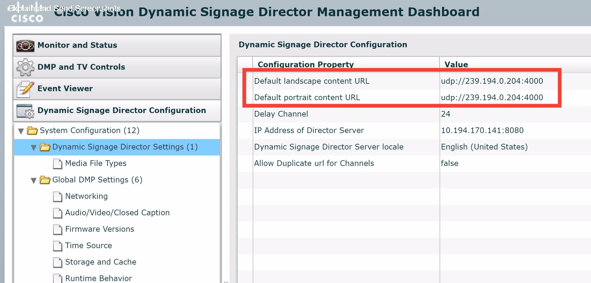 Cisco Vision Dynamic Signage Director リリース 6.1 操作ガイド - Cisco Vision ...