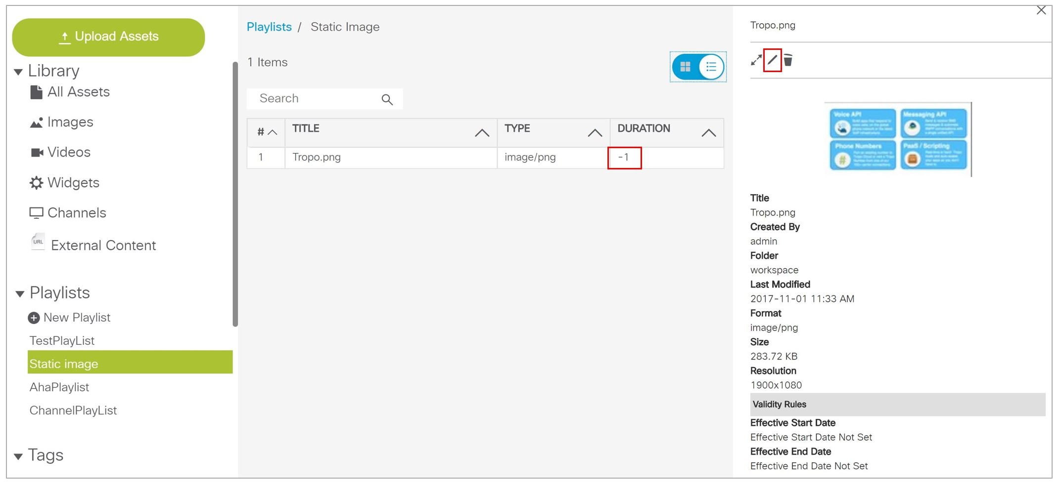 Cisco Vision Dynamic Signage Director リリース 6.1 操作ガイド - Cisco Vision ...