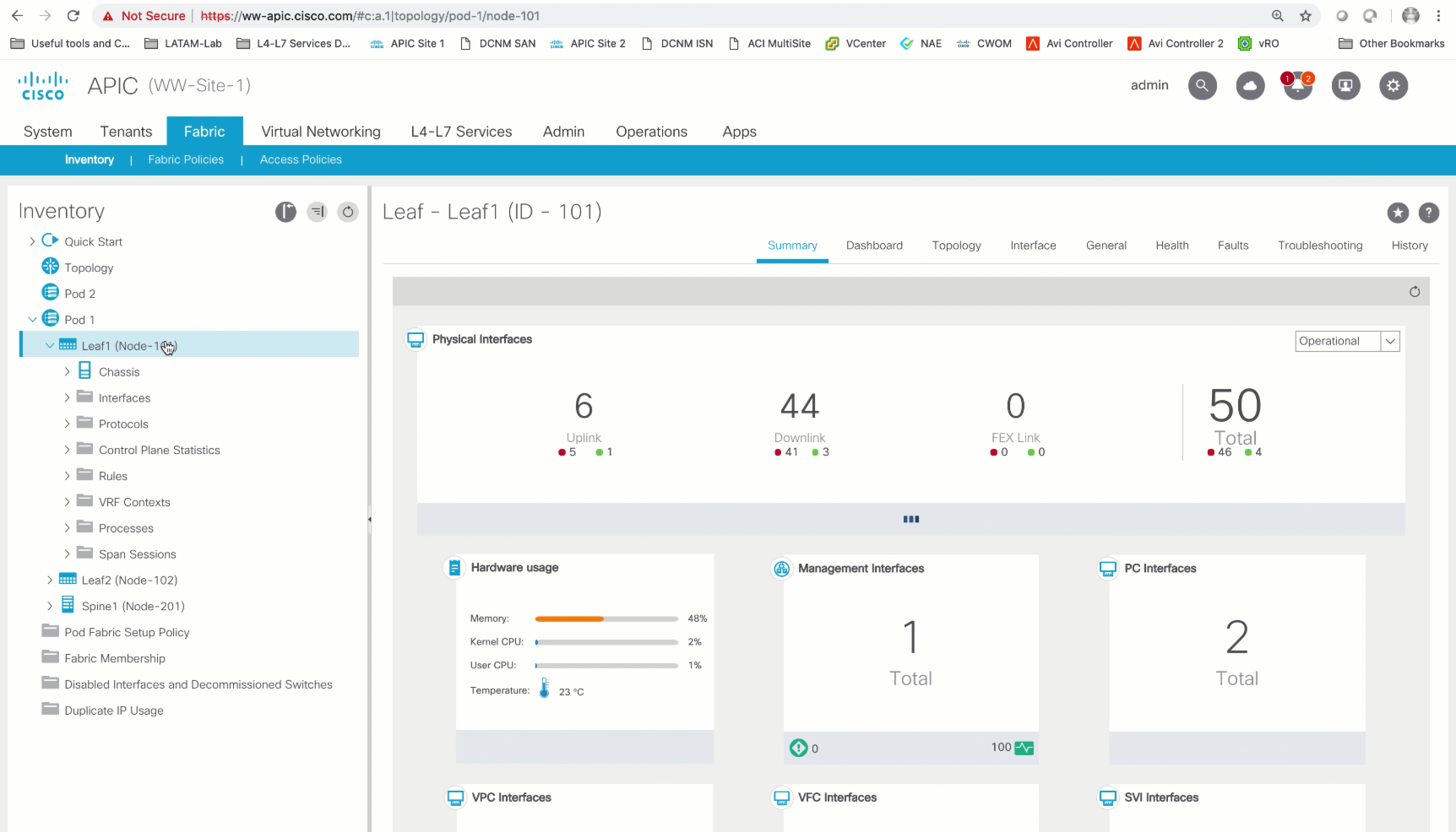 ACI software upgrade process walkthrough