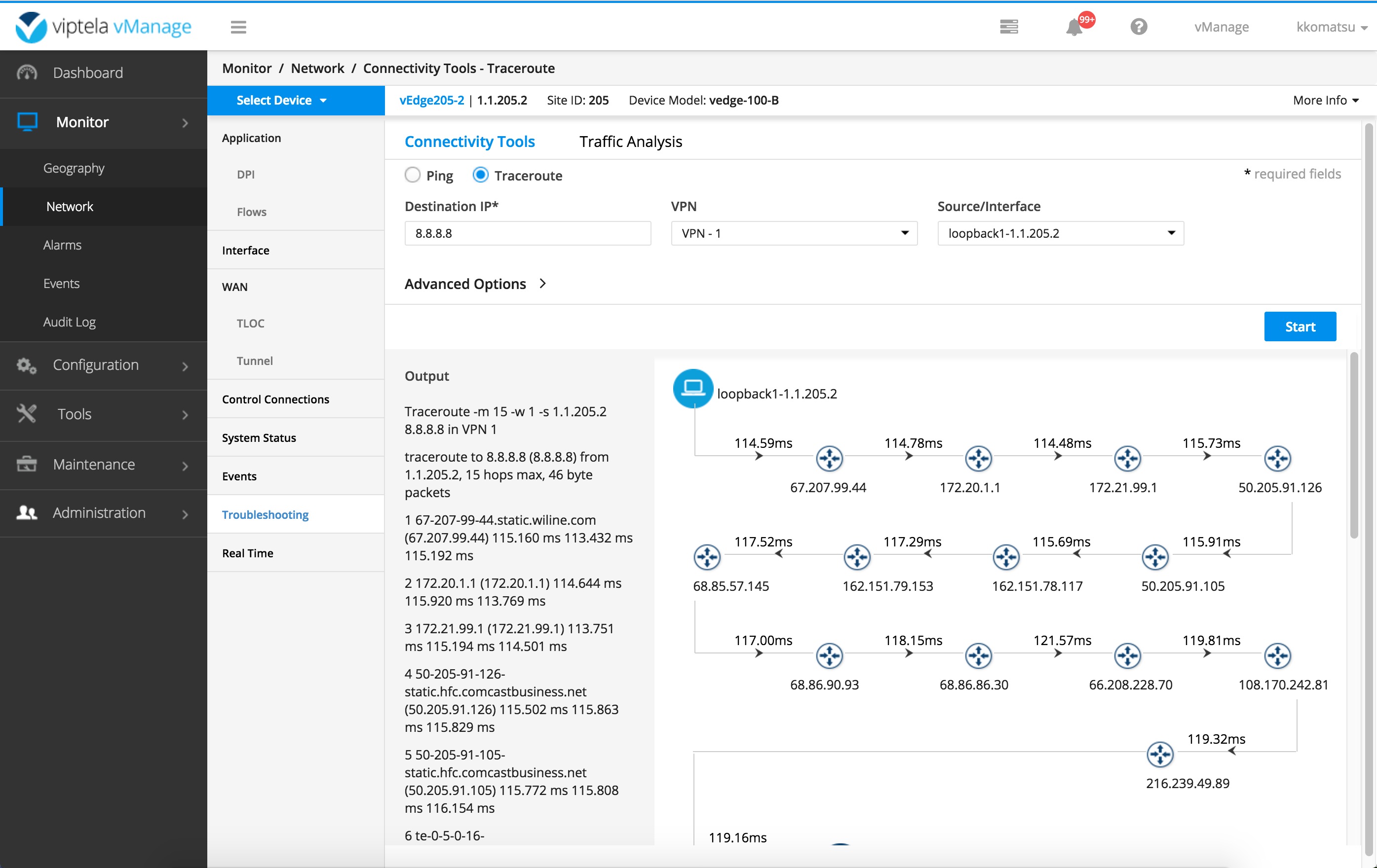 vManageによるオーバーレイネットワークの管理 - Cisco