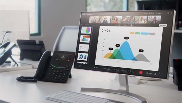 cisco conference screen