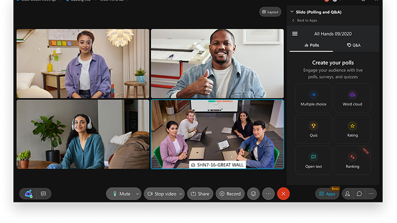 cisco conference screen
