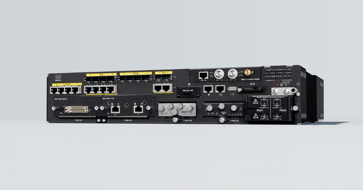 Cisco Catalyst IR8300 加固型系列路由器 - Cisco