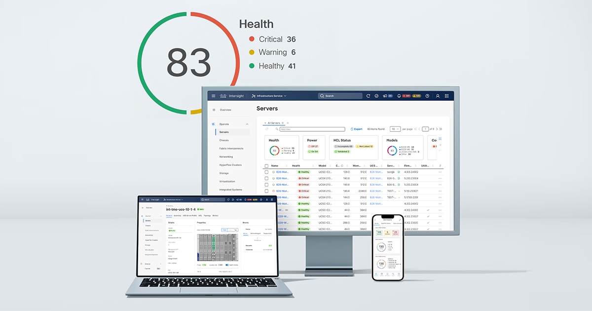 Cisco Intersight IT Operations Platform - Cisco