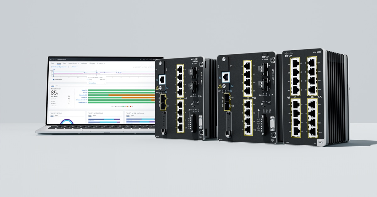 Cisco Catalyst IE3300 Rugged Series switches - Cisco