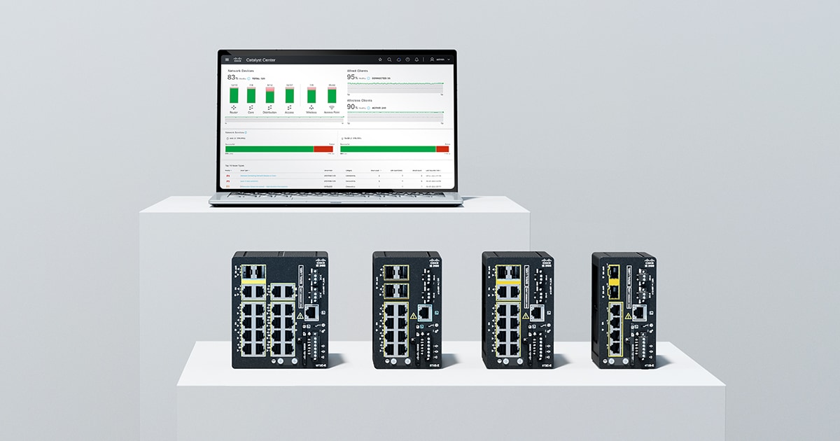 Cisco Catalyst IE3100 Rugged Series switches - Cisco