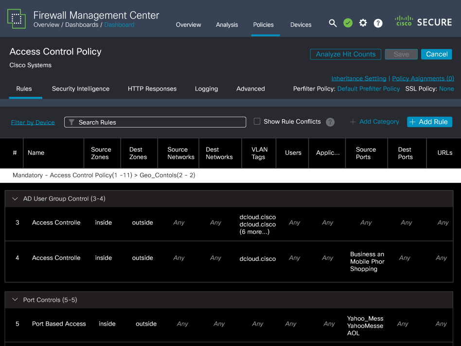 Cisco Secure Firewall Management Center Cisco