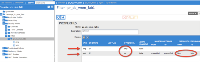 Verificar contratos e regras na estrutura da ACI - Cisco