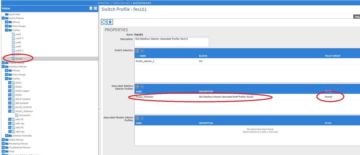 Application Centric Infrastructure로 Fabric Extender 구성 - Cisco