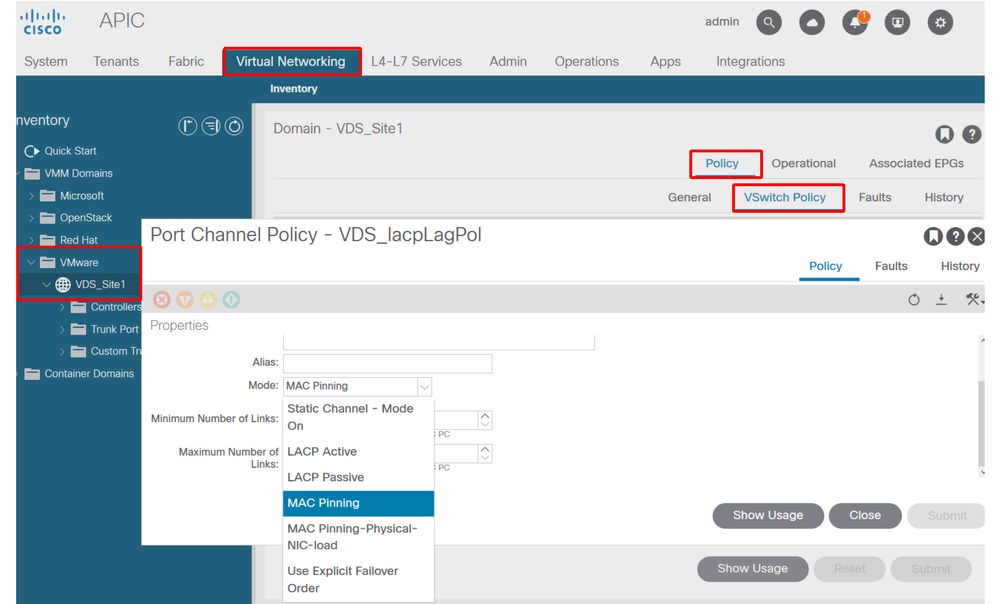 Probleemoplossing Voor Aci Vmm Integratie Cisco