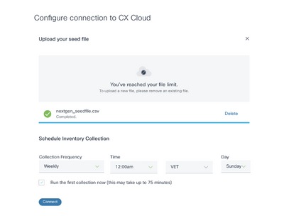 CX Cloud Agent 개요 v2.2 - Cisco