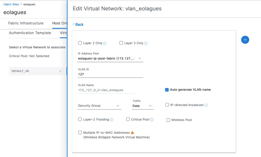 修復DNA Center上的IP地址池子網 - Cisco