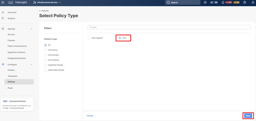 在UCS IMM和MDS之间配置SAN端口通道 - Cisco