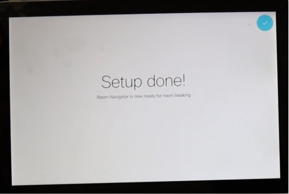 Cisco Room Navigatorの設定方法 - Cisco