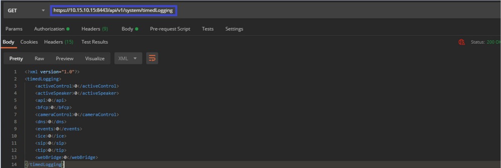 API를 통해 CMS 상세 추적을 활성화하는 방법 - Cisco