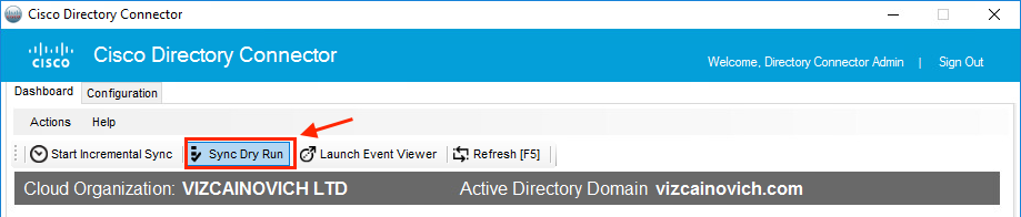 Configuración de Directory Connector para eliminar usuarios mediante software en ejecución en ...