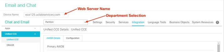 Integration von ECE mit PCCE in Version 12.0 und höher - Cisco