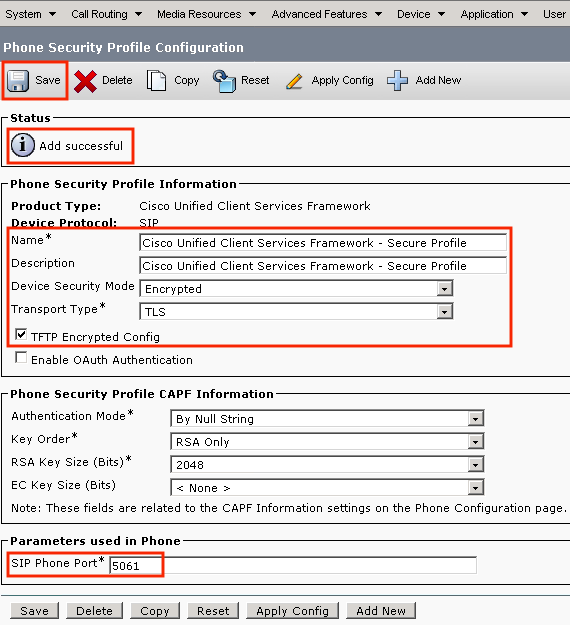 Contact Center Enterprise에서 Secure SIP Signaling 구성 - Cisco
