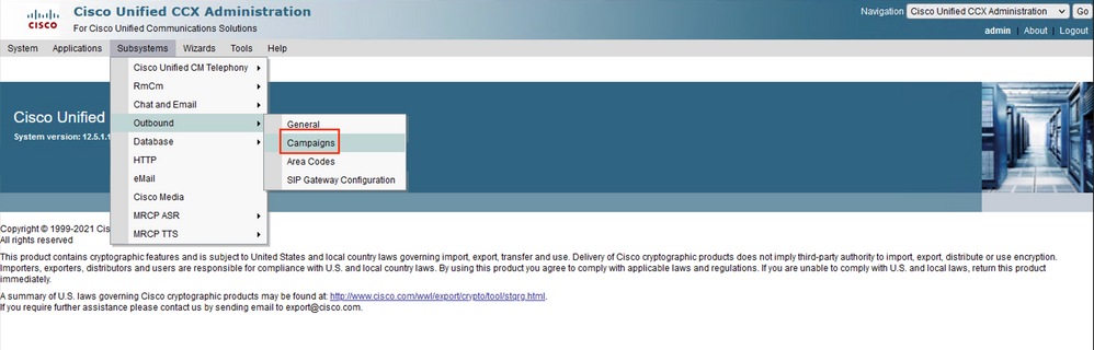 為基於UCCX代理的漸進式配置出站撥號程式 - Cisco