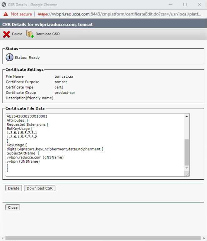 在CVOS系統的SAN證書中配置多個地址 - Cisco