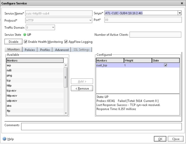 Configuración de Citrix NetScaler Load Balancer para Cisco Unified ...